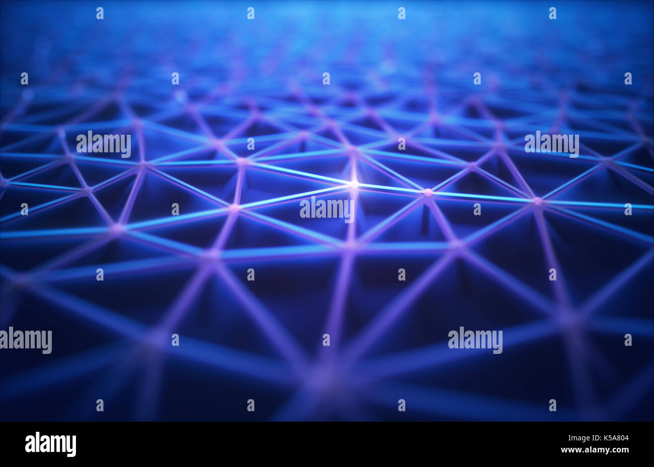 Blue connecting lines hi-res stock photography and images - Alamy
