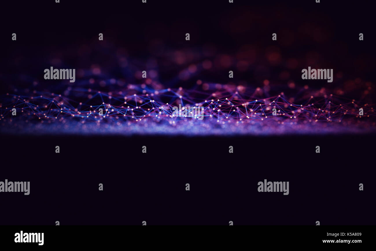 Connecting lines, illustration Stock Photo - Alamy