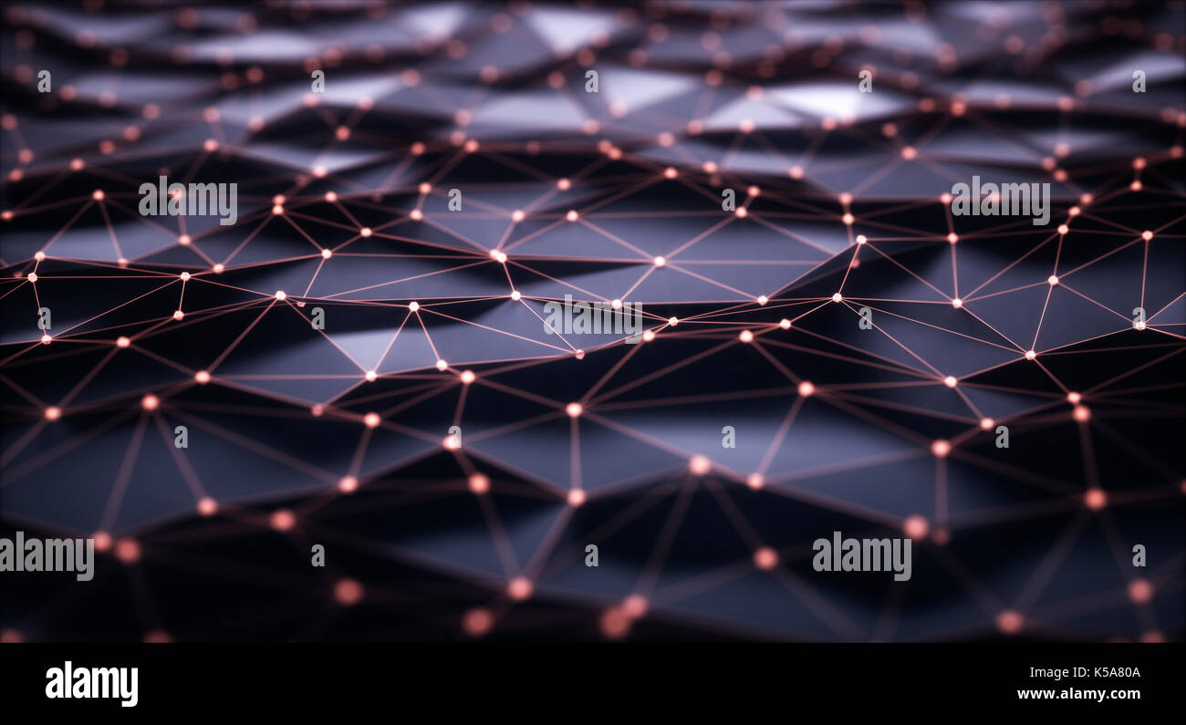 Connecting lines, illustration Stock Photo - Alamy