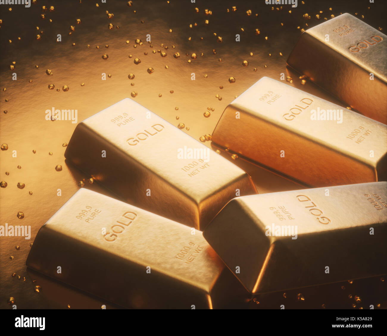 Gold bar studio hi-res stock photography and images - Alamy