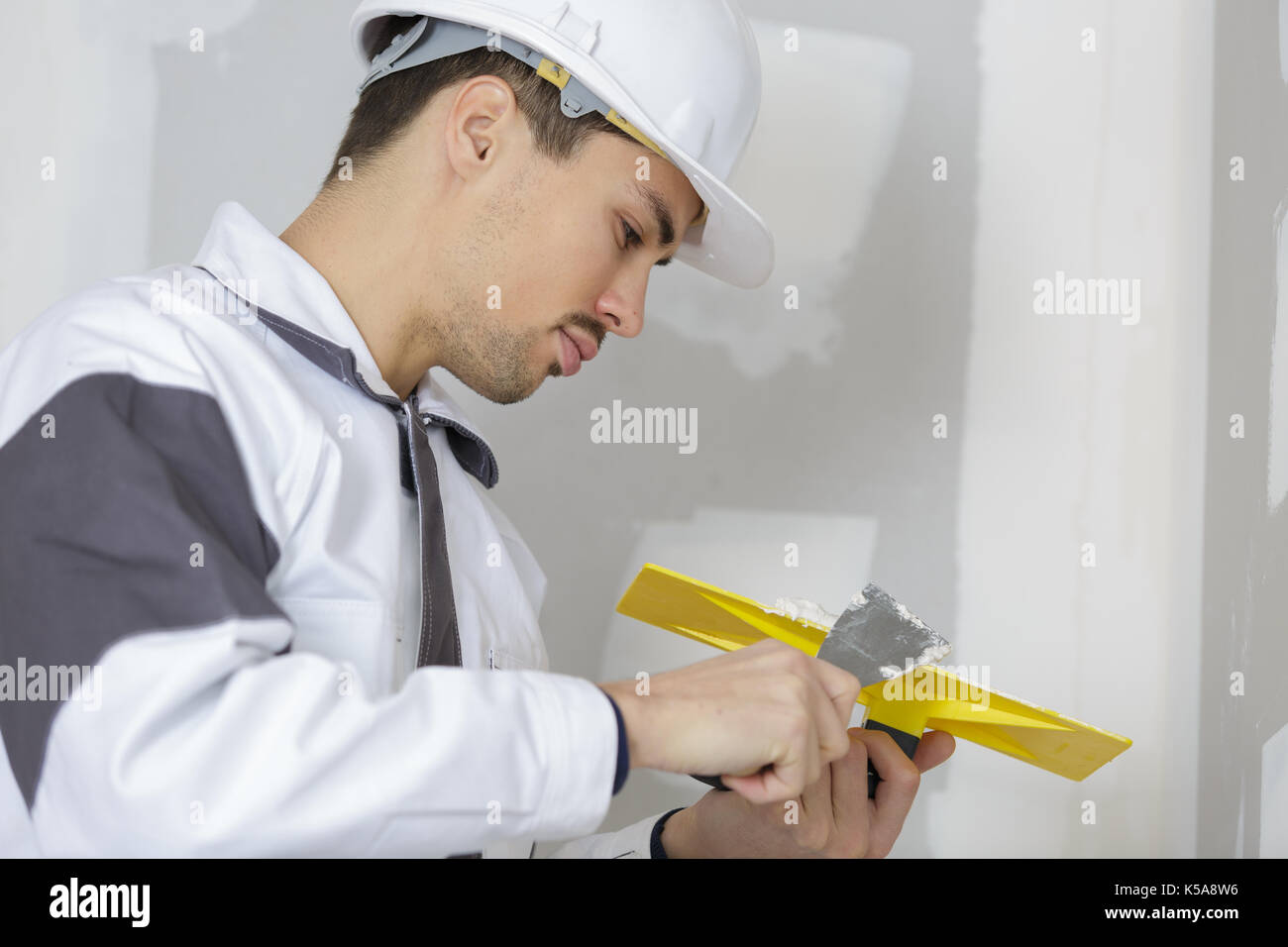 mixing the filler Stock Photo - Alamy