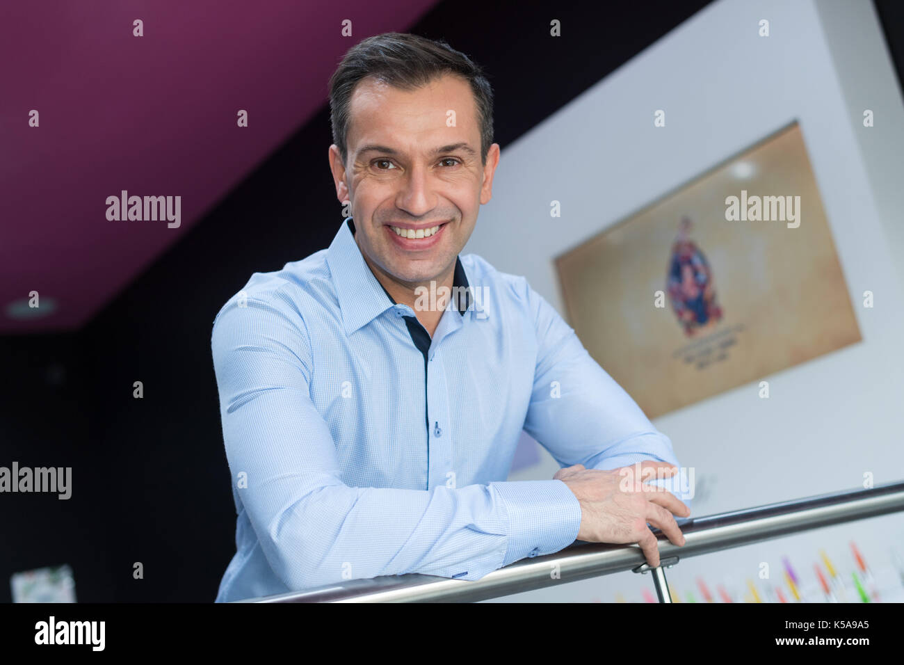 beautiful young man in formal clothes Stock Photo - Alamy