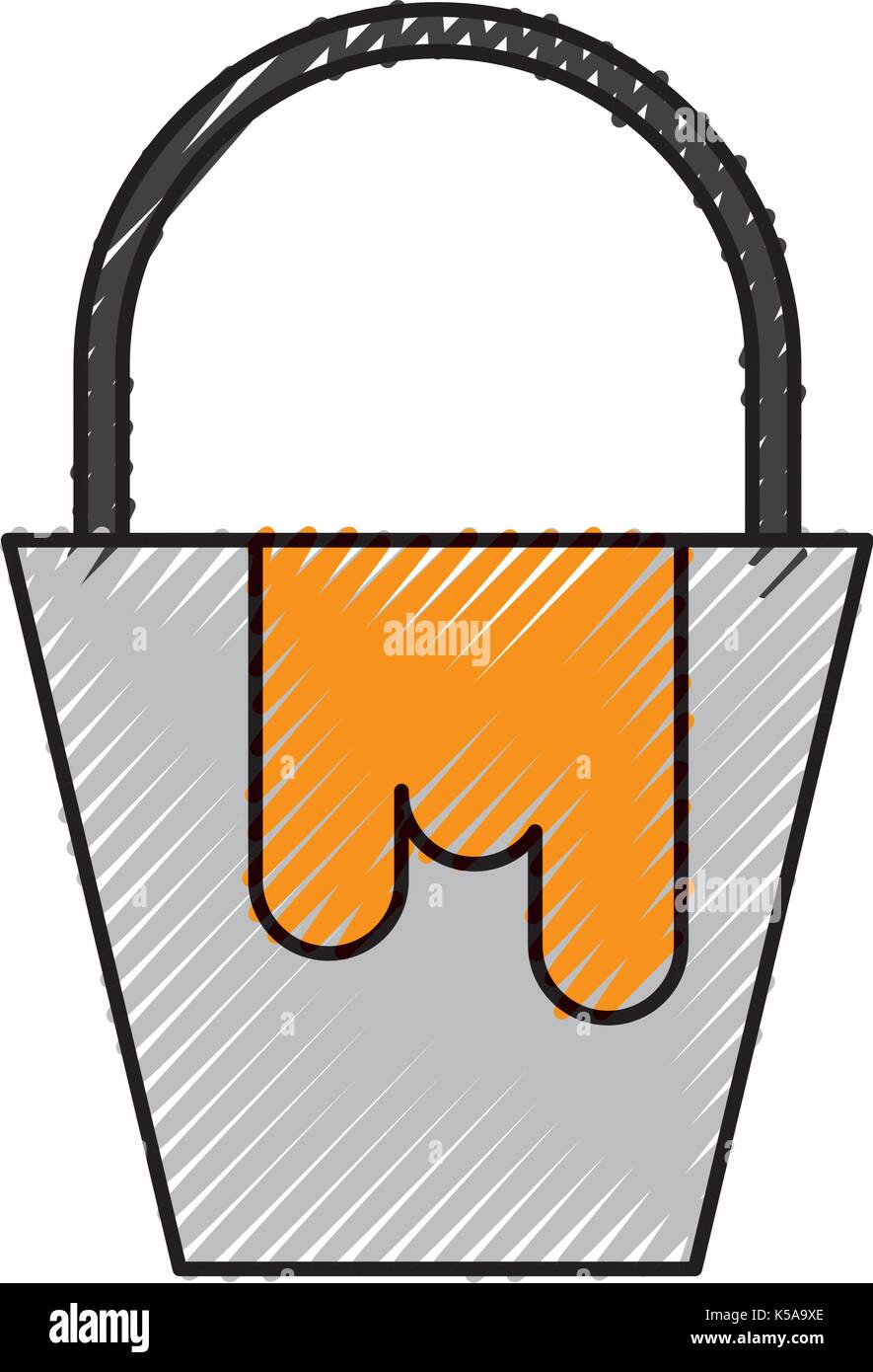 paint bucket color renovation repair icon Stock Vector Image & Art - Alamy