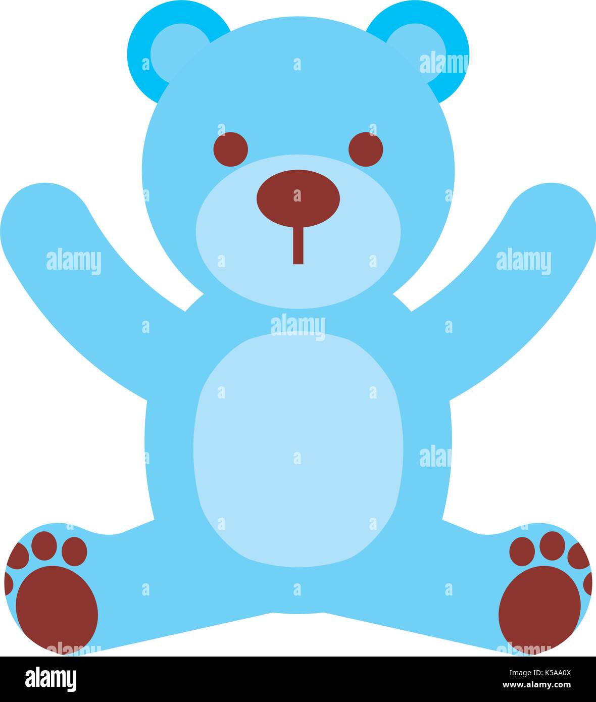 baby shower teddy boy toy animal Stock Vector Image & Art - Alamy