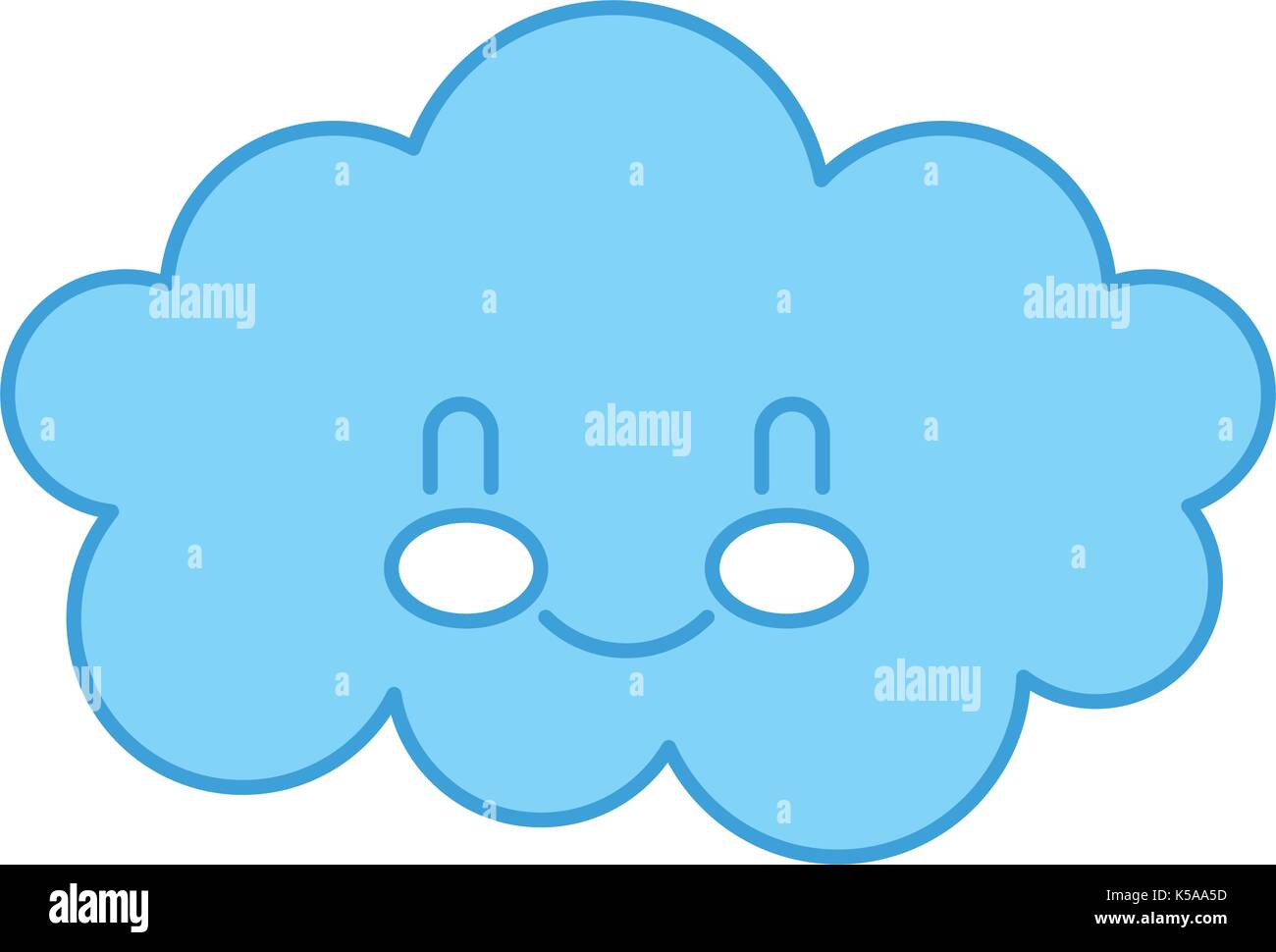 cartoon cute cloud baby shower image Stock Vector Image & Art - Alamy