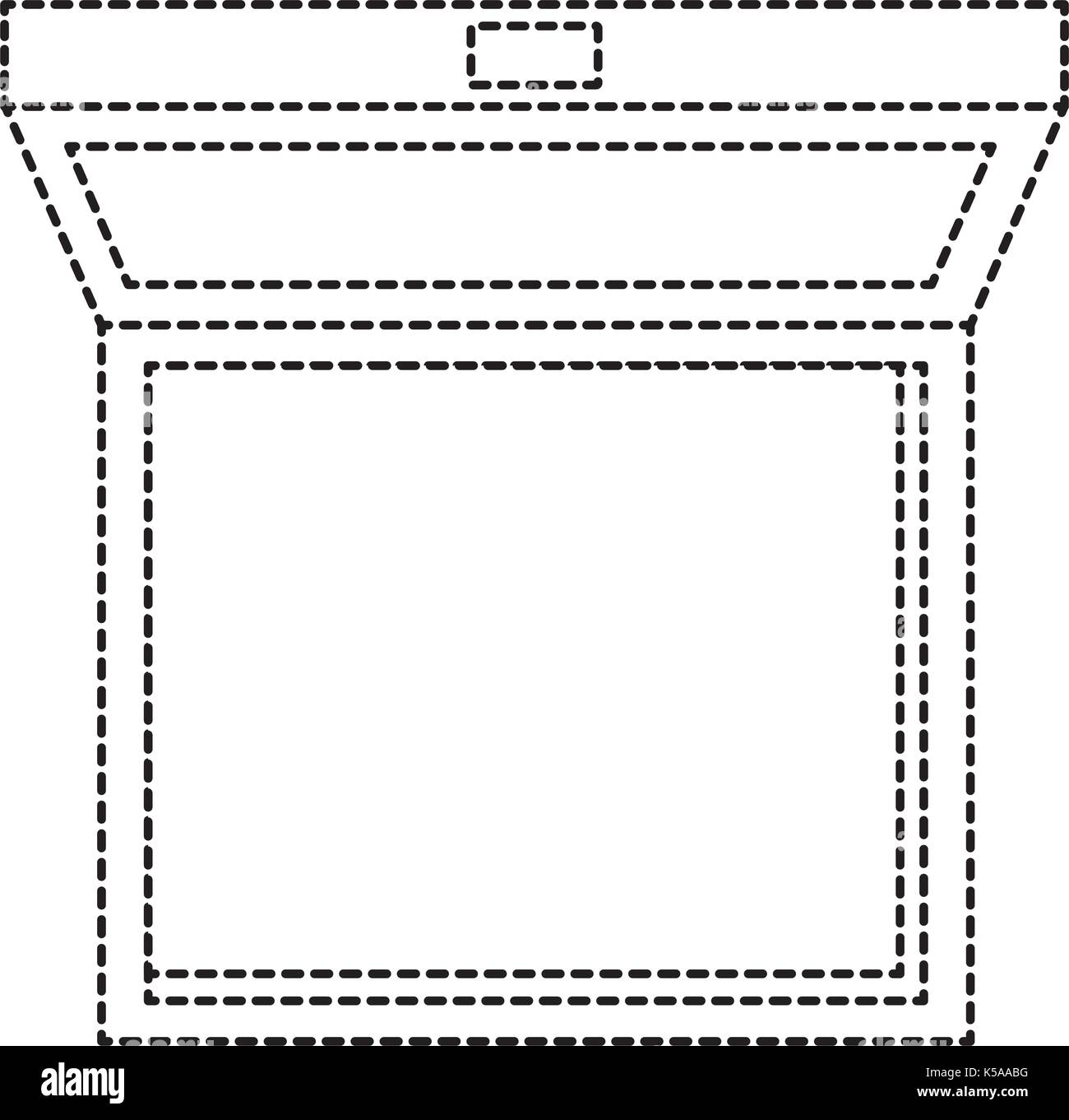 Open suitcase vector Black and White Stock Photos & Images - Alamy