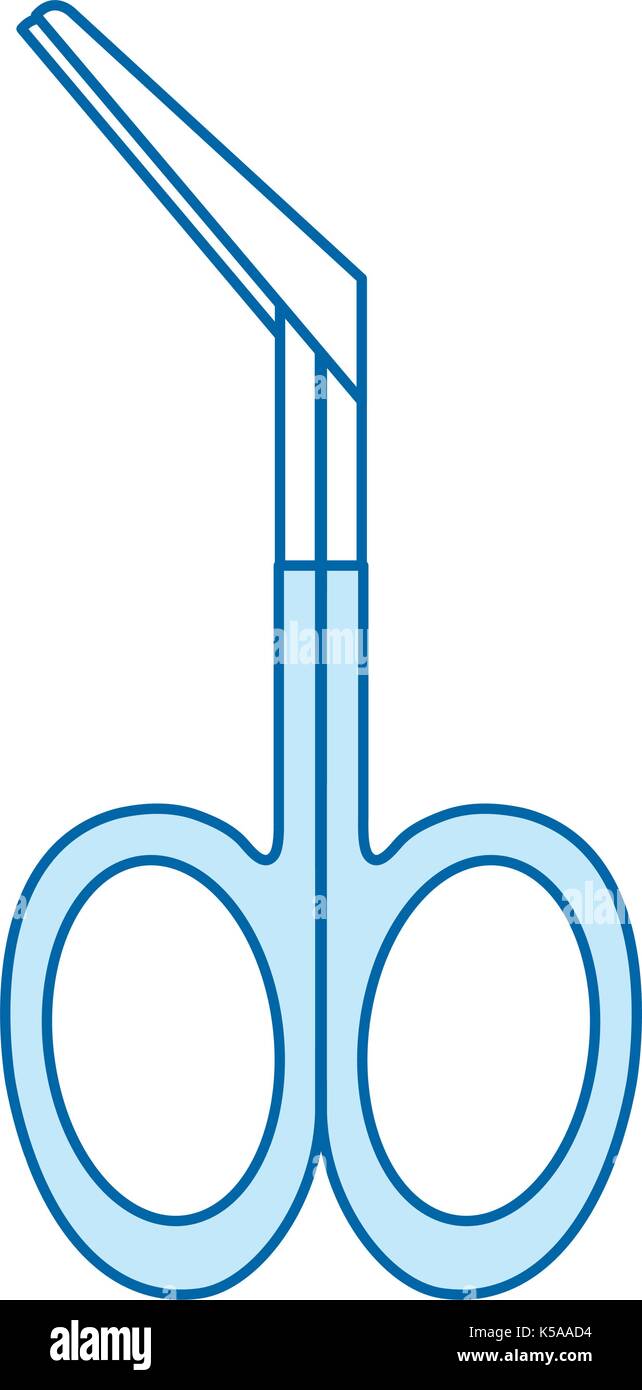 surgical scissors isolated icon vector illustration design Stock Vector ...