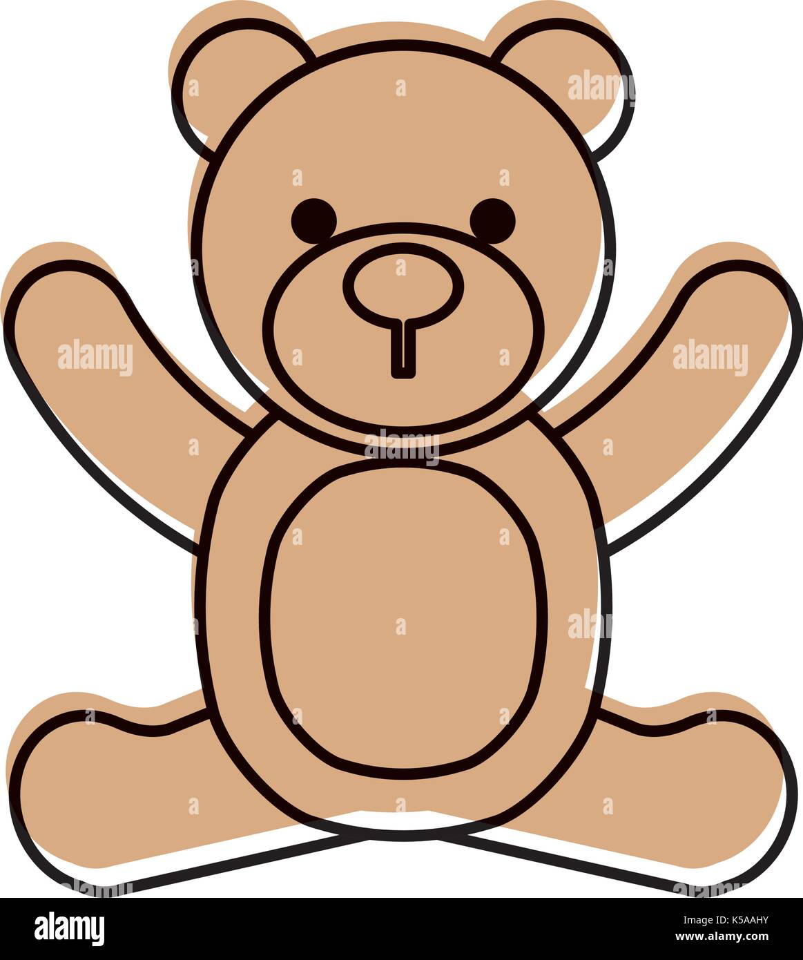 baby shower teddy boy toy animal Stock Vector Image & Art - Alamy