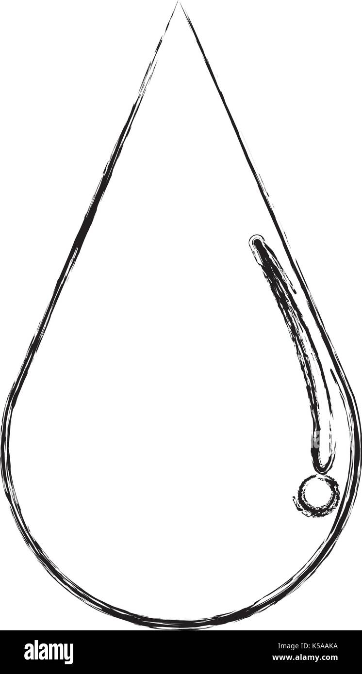 drop silhouette isolated icon Stock Vector Image & Art - Alamy