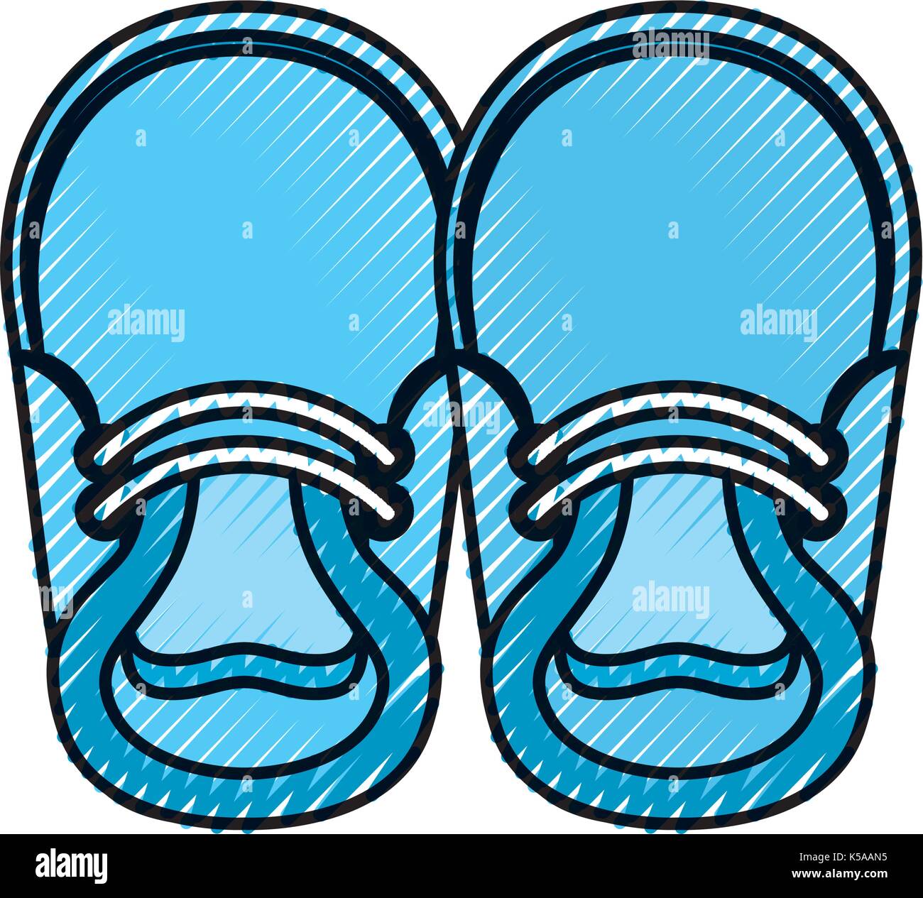 Blue baby booties Stock Vector Images - Alamy