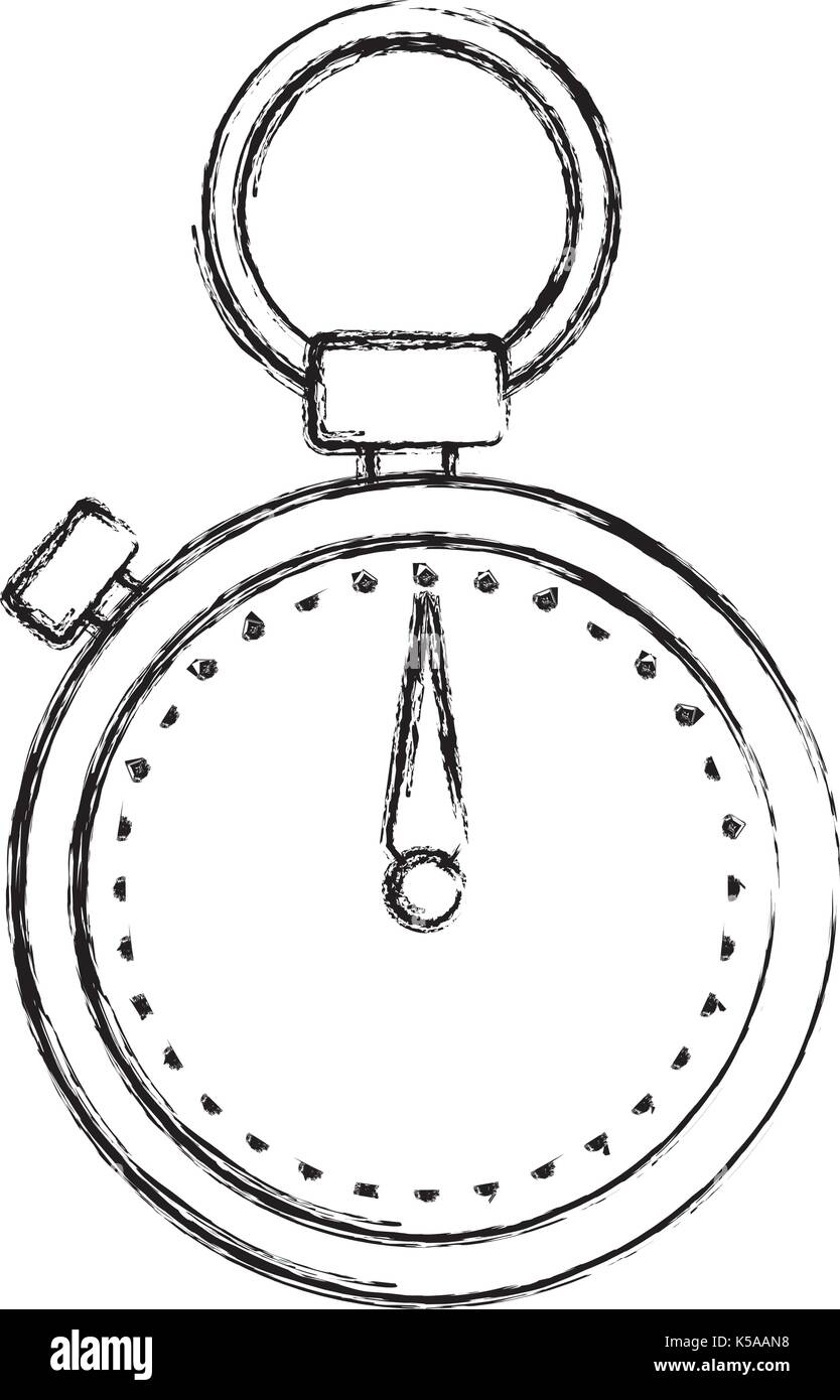 Track and field stopwatch Stock Vector Images - Alamy