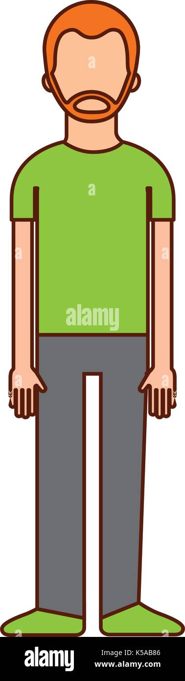 male avatar cartoon standing character man Stock Vector Image & Art - Alamy