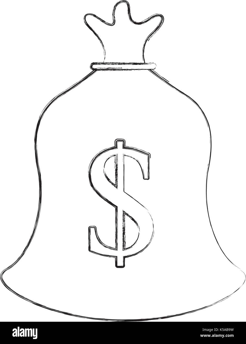 bag money bank treasure sack Stock Vector Image & Art - Alamy