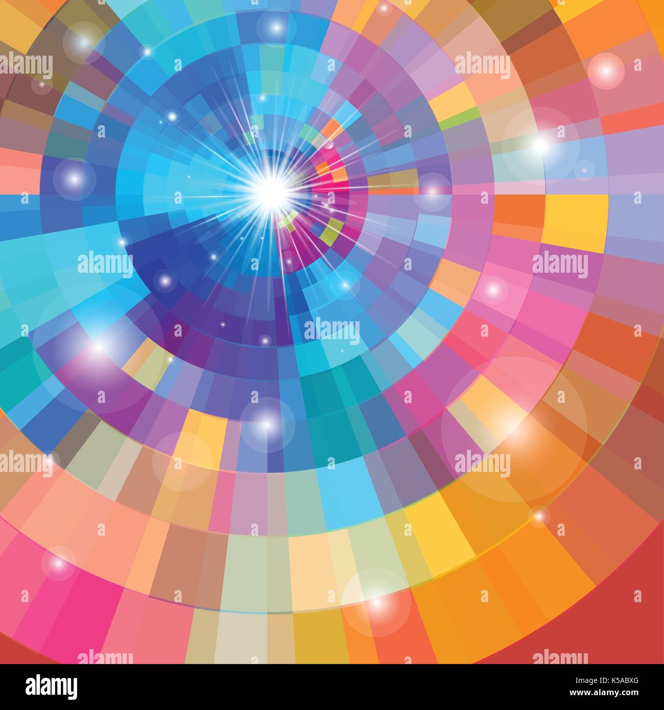 Color beautiful sun abstract Stock Vector Images - Alamy