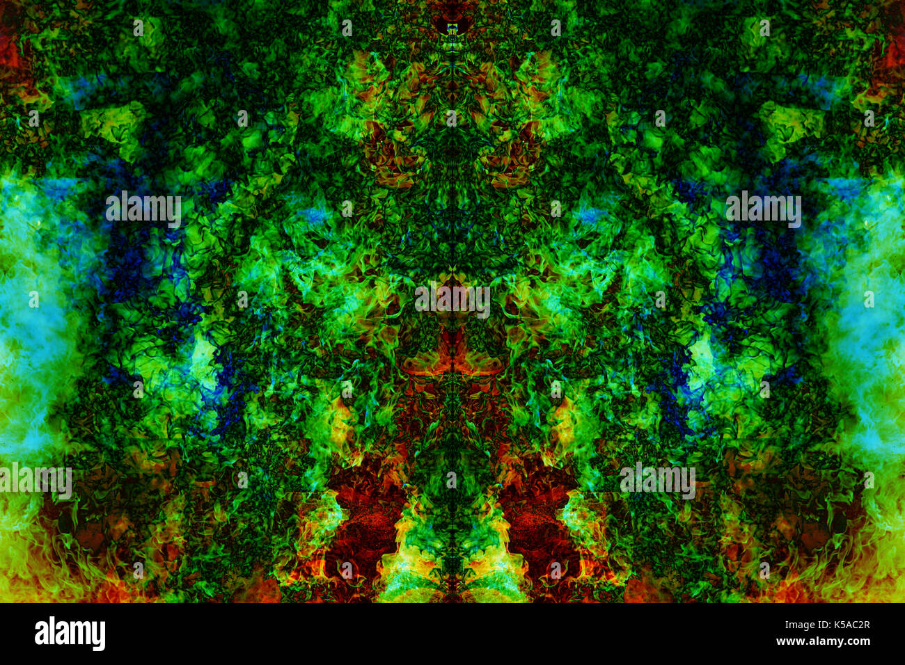 Fire flames background original painting hi-res stock photography and ...
