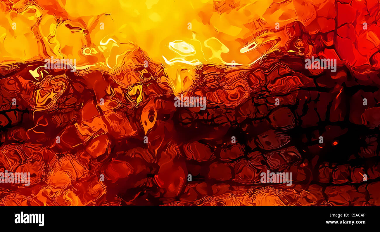 abstract background graphic, burning fire and flame structures Stock ...
