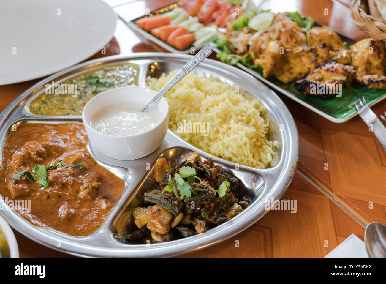 Indian cuisine set hi-res stock photography and images - Alamy