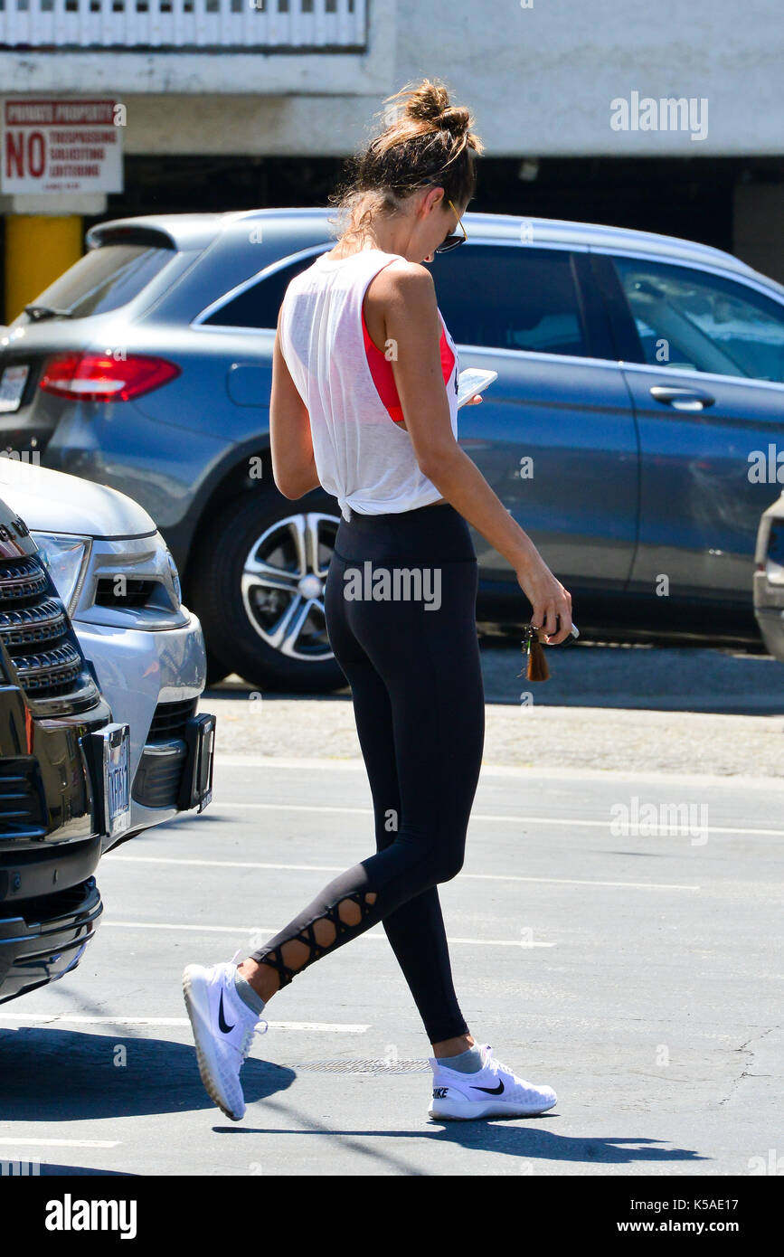 Alessandra Ambrosio Workout