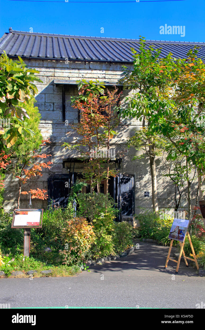 Mayugura Historical Kura Storehouse Converted into a Cafe Restaurant in ...