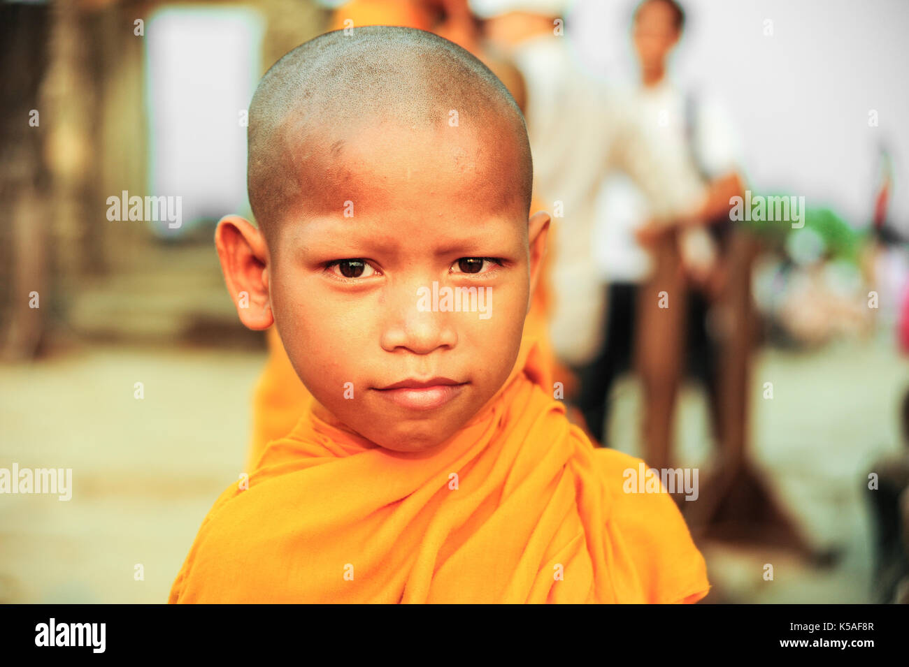 Buddhist boy temple hi-res stock photography and images - Alamy