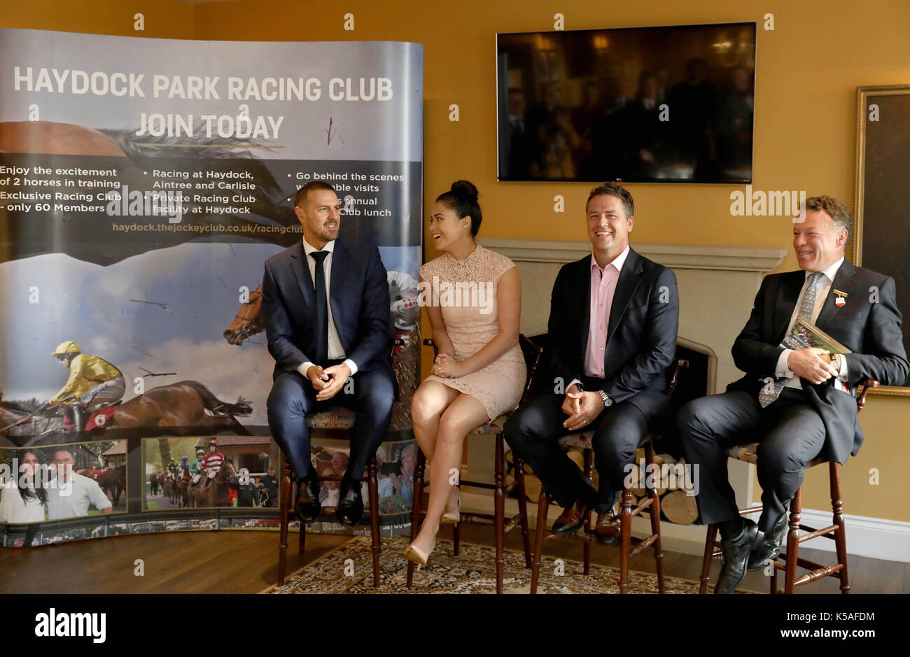 (From left to right) Paddy McGuinness, Sam Quek, Michael Owen and Jason ...