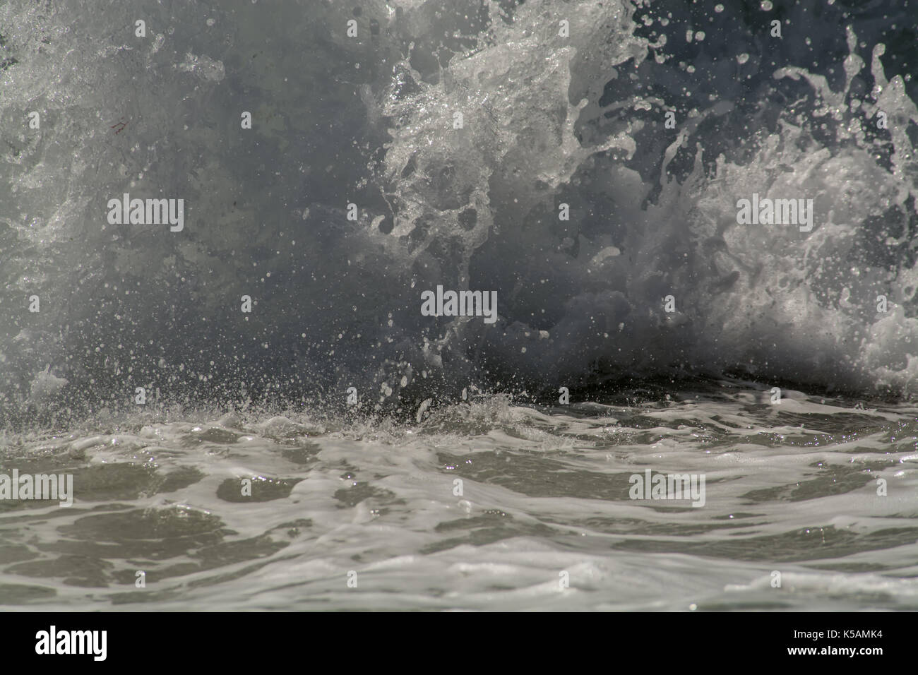 water breaking in a beach, texture pattern background Stock Photo - Alamy