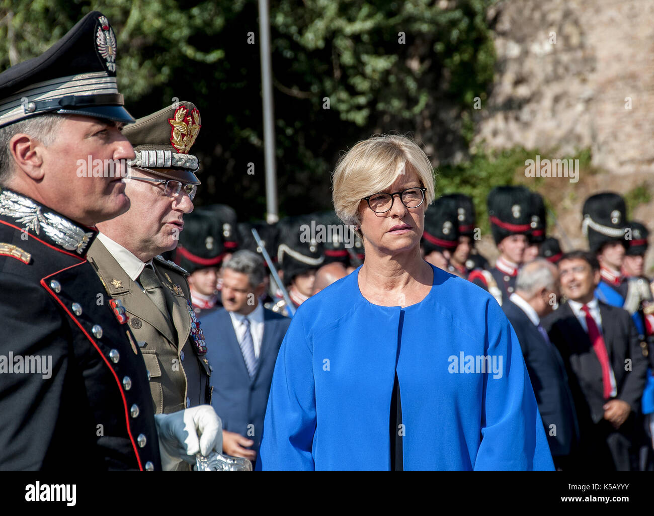 Rome, Italy. 08th Sep, 2017. President of the Italian Republic Sergio ...