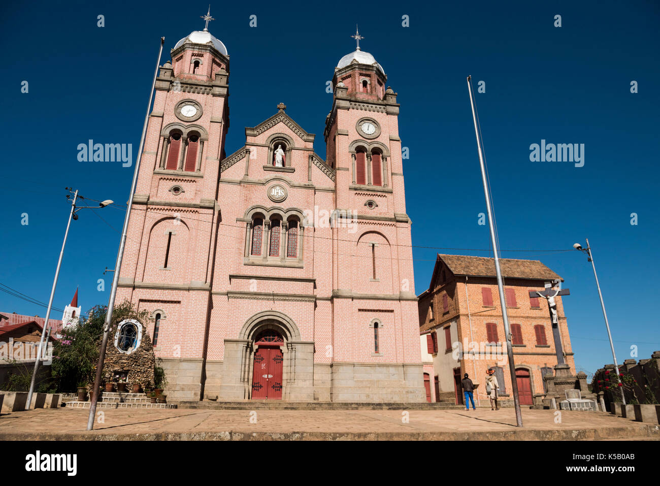 Church, Fianarantsoa, Madagascar Stock Photo - Alamy