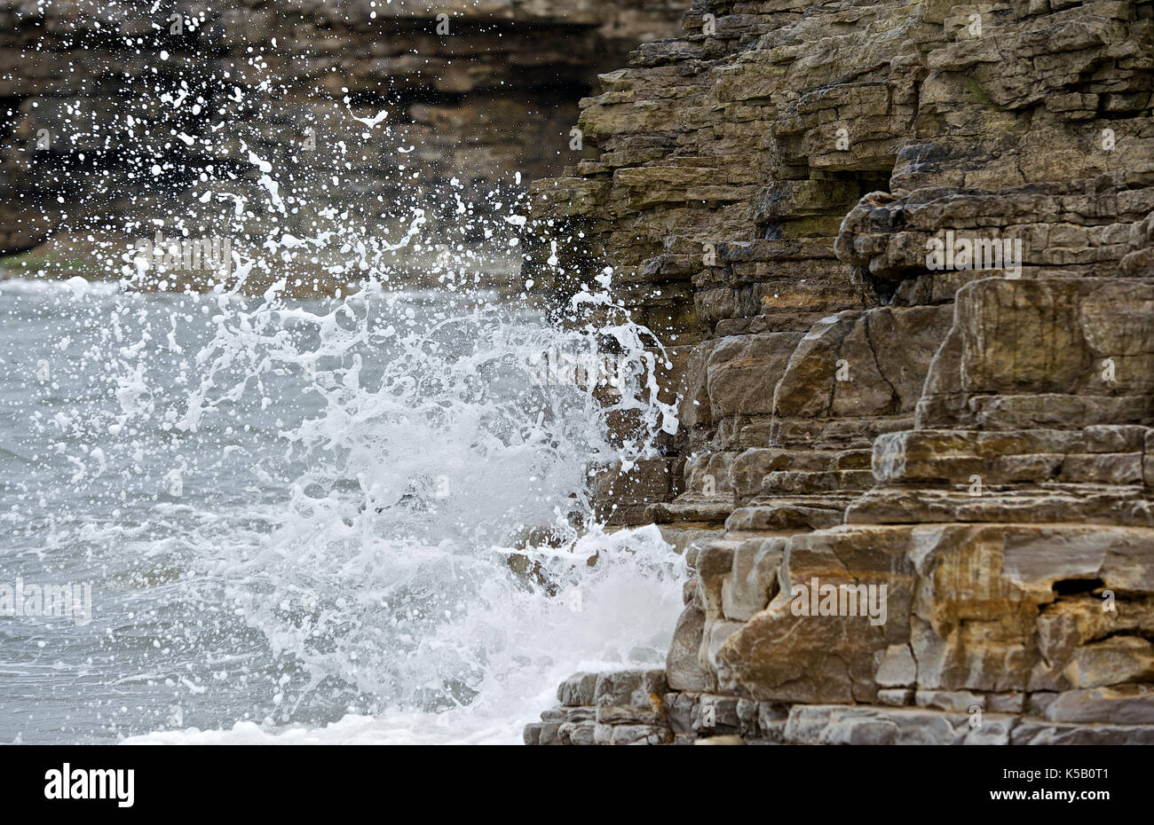 Souter beach & Coast, Whitburn, Sunderland, Tyne & Wear Stock Photo - Alamy
