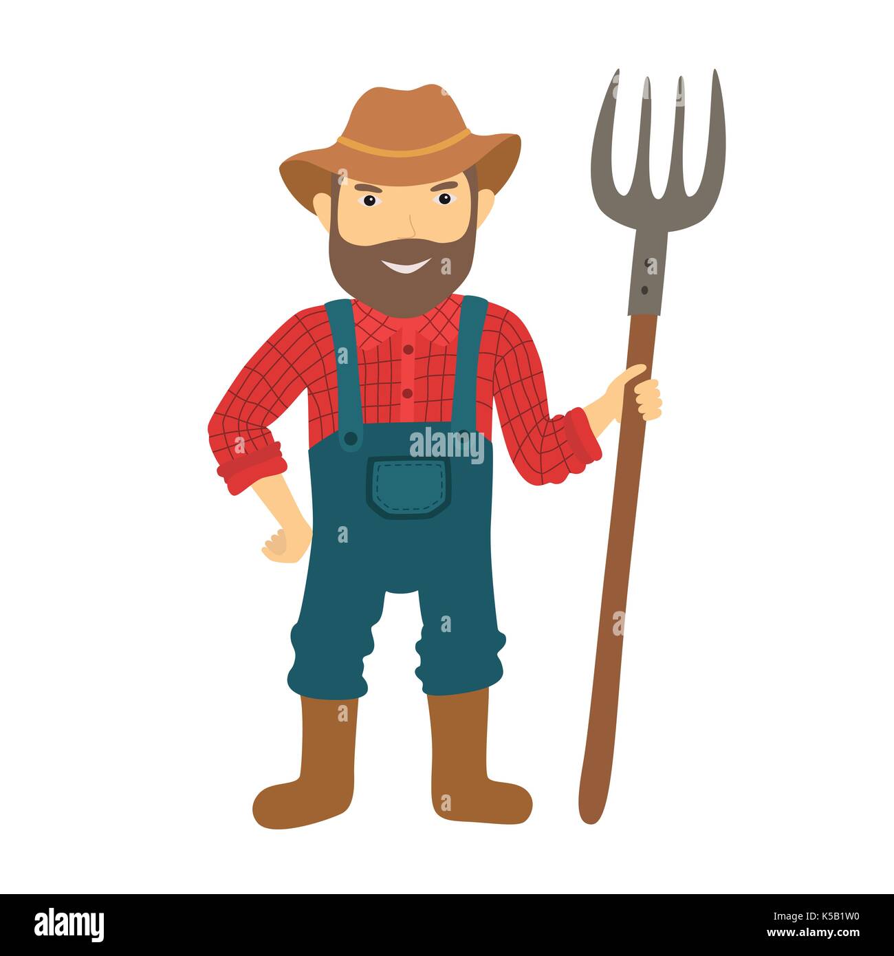 Cartoon Farmer Stock Photos & Cartoon Farmer Stock Images - Alamy