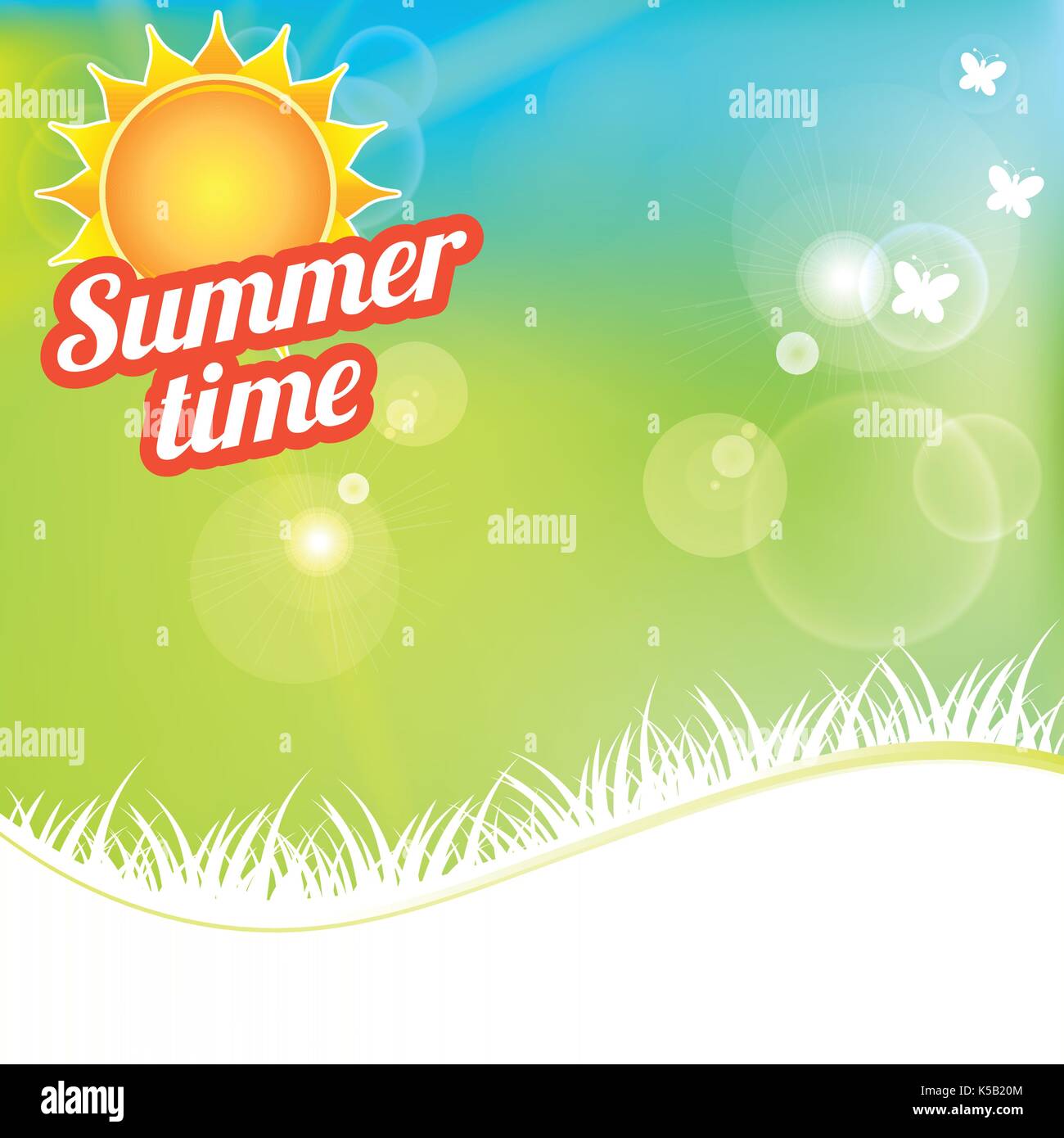 Tropical sunshine Stock Vector Images - Alamy