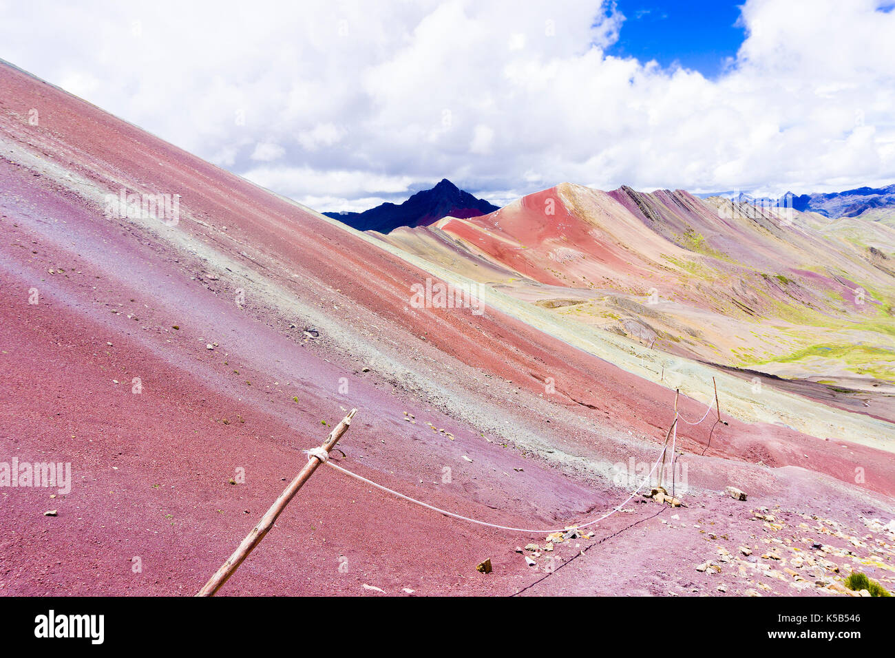 The Rainbow mountains of Peru Stock Photo - Alamy