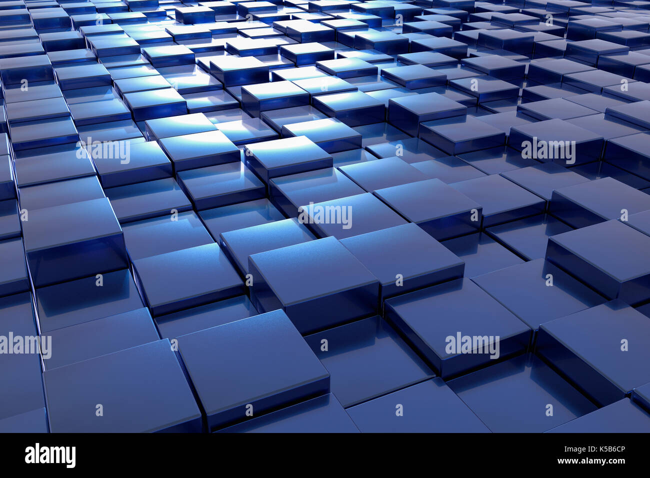 Abstract landscape cubes hi-res stock photography and images - Alamy