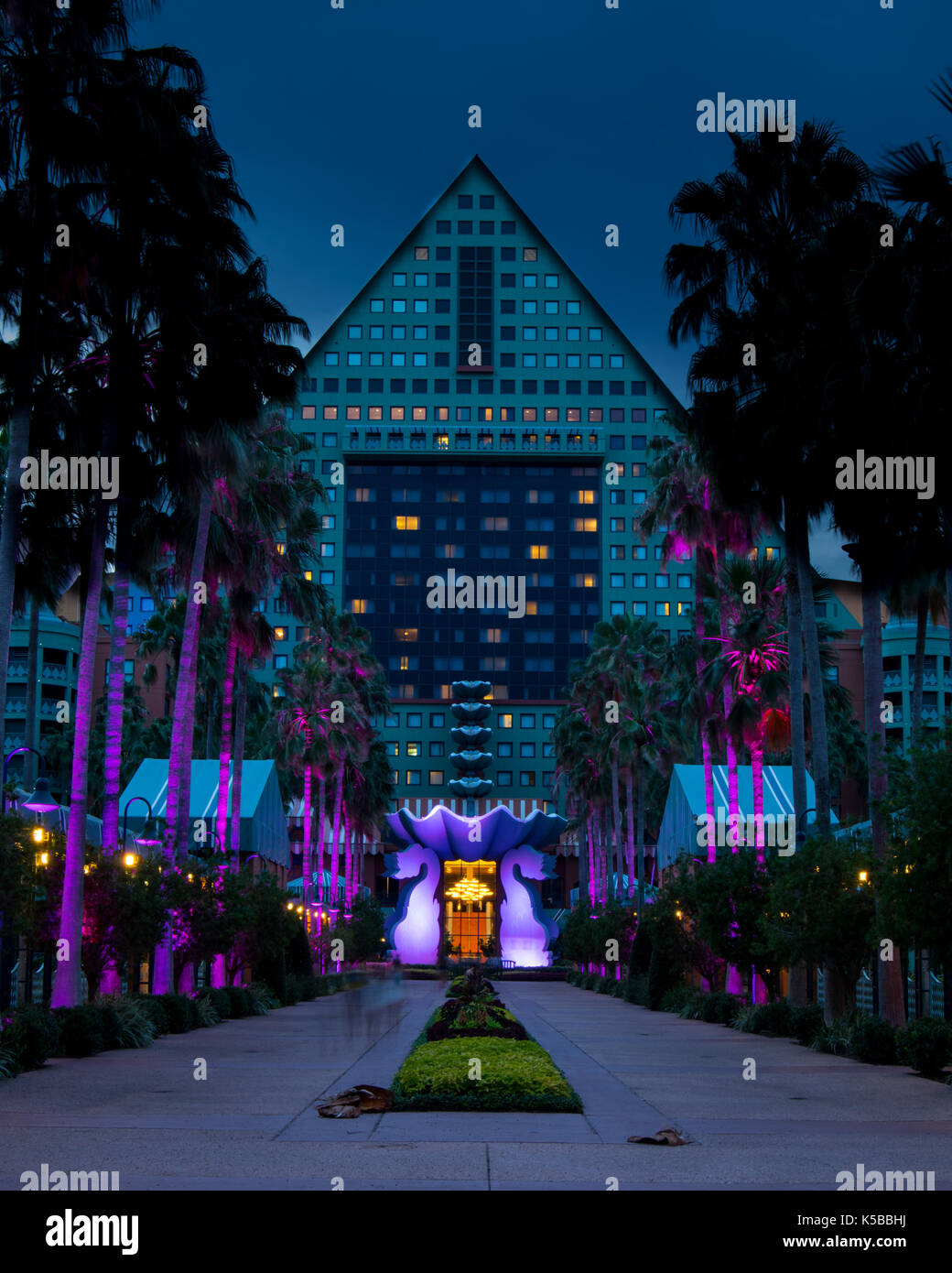 Dolphin Hotel at Walt Disney World in Orlando, FL Stock Photo - Alamy