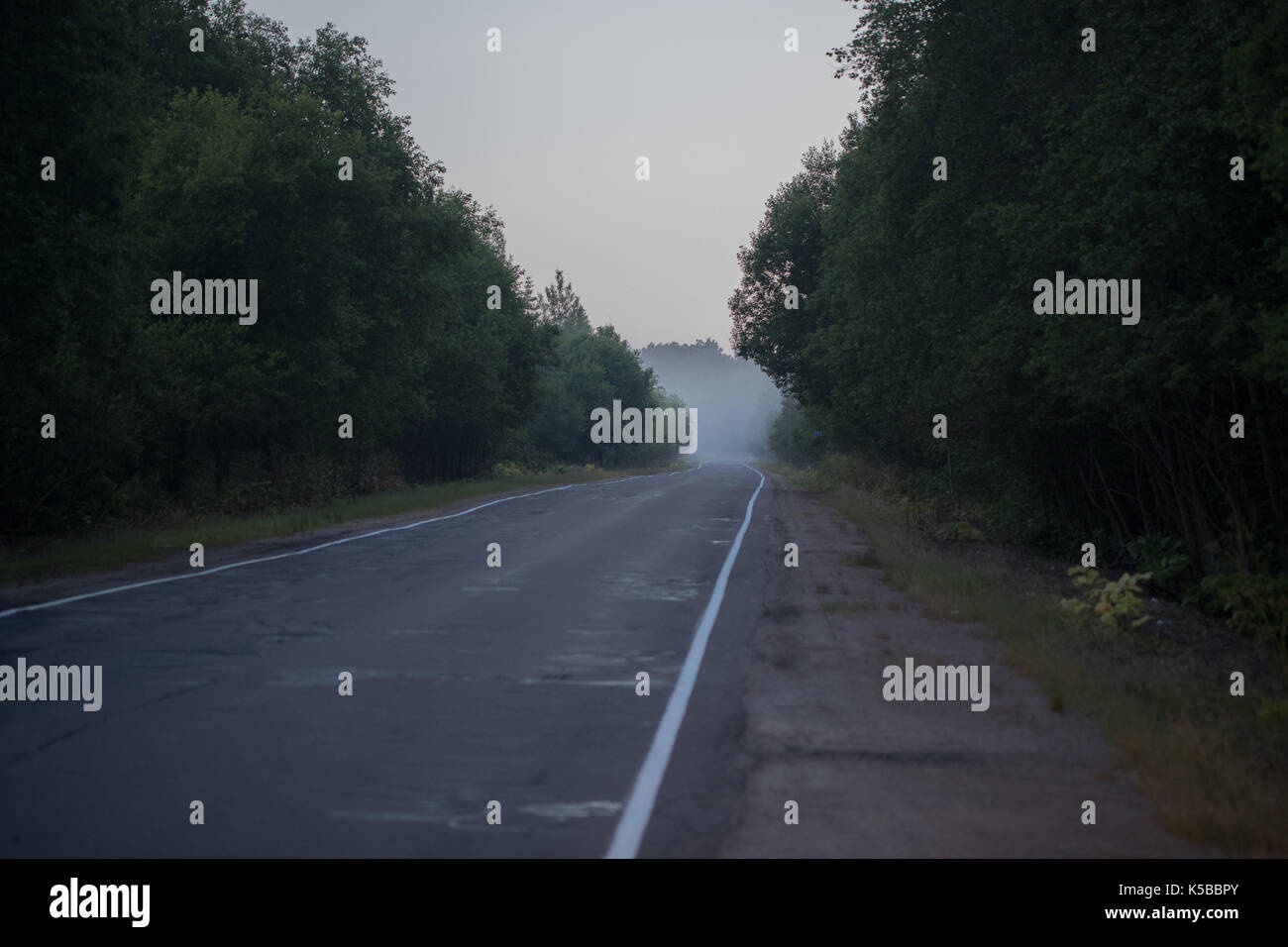 Beautiful morning landscape road travel hi-res stock photography and ...