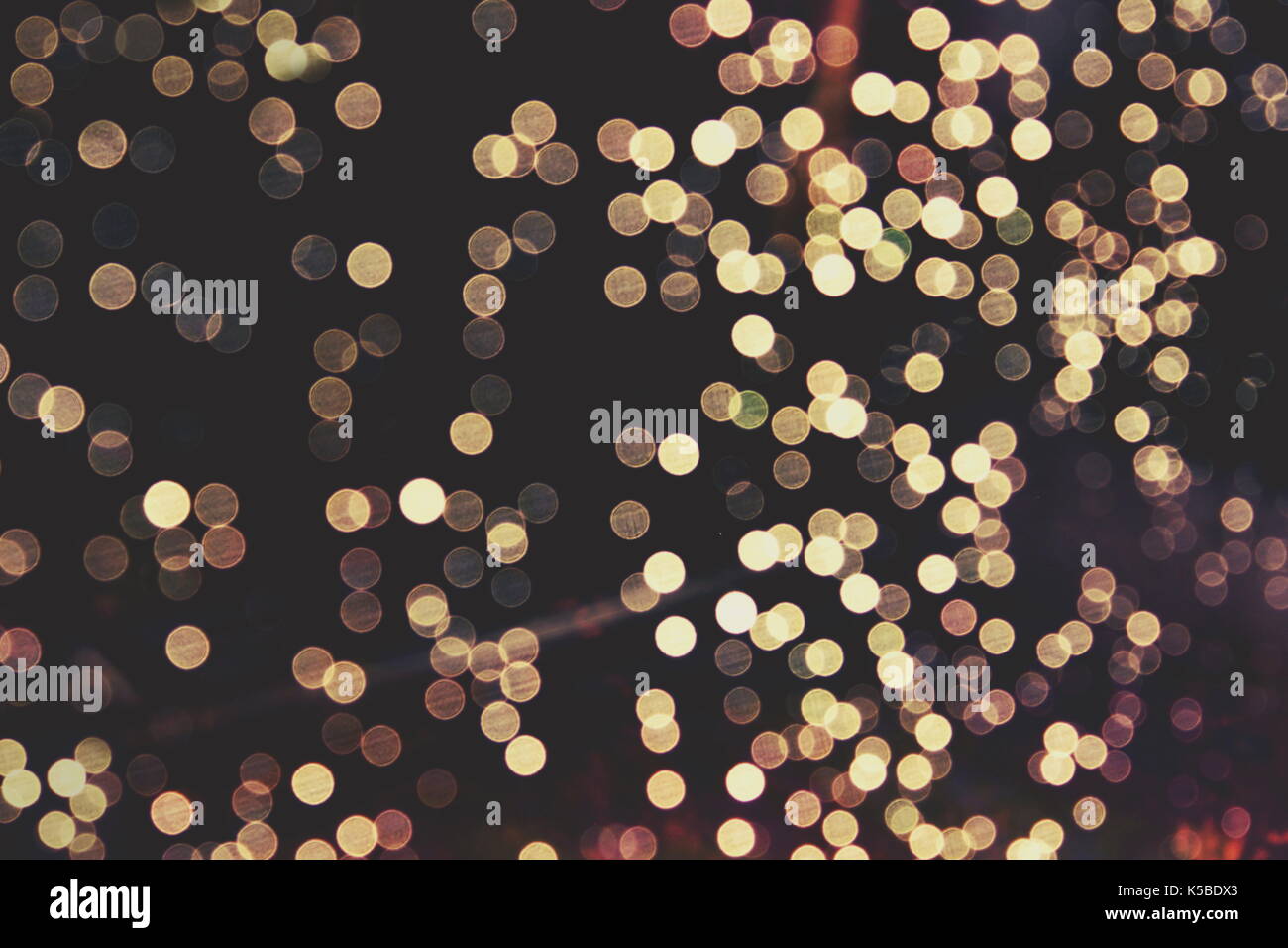 Bright light spots abstract bokeh blurred texture background Stock ...