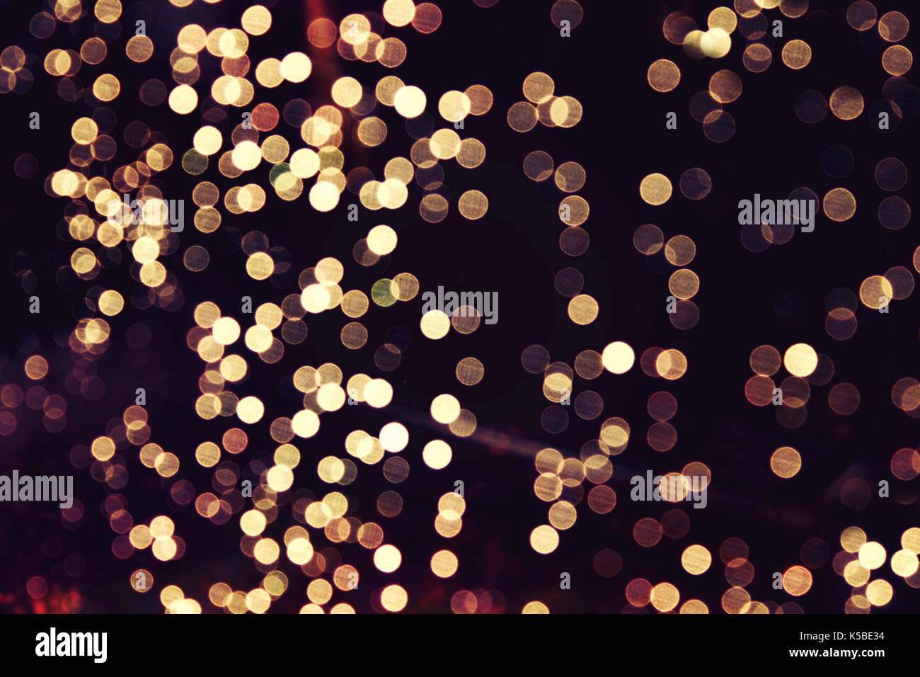 Bright light spots abstract bokeh blurred texture background Stock ...
