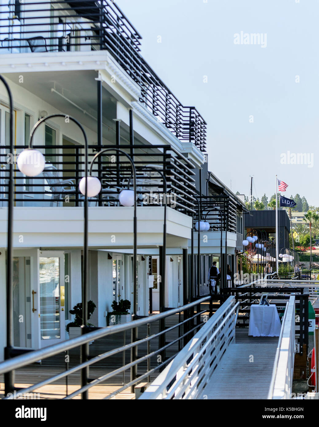 Waterfront redevelopment at the Lido Marina Village in Newport Beach ...