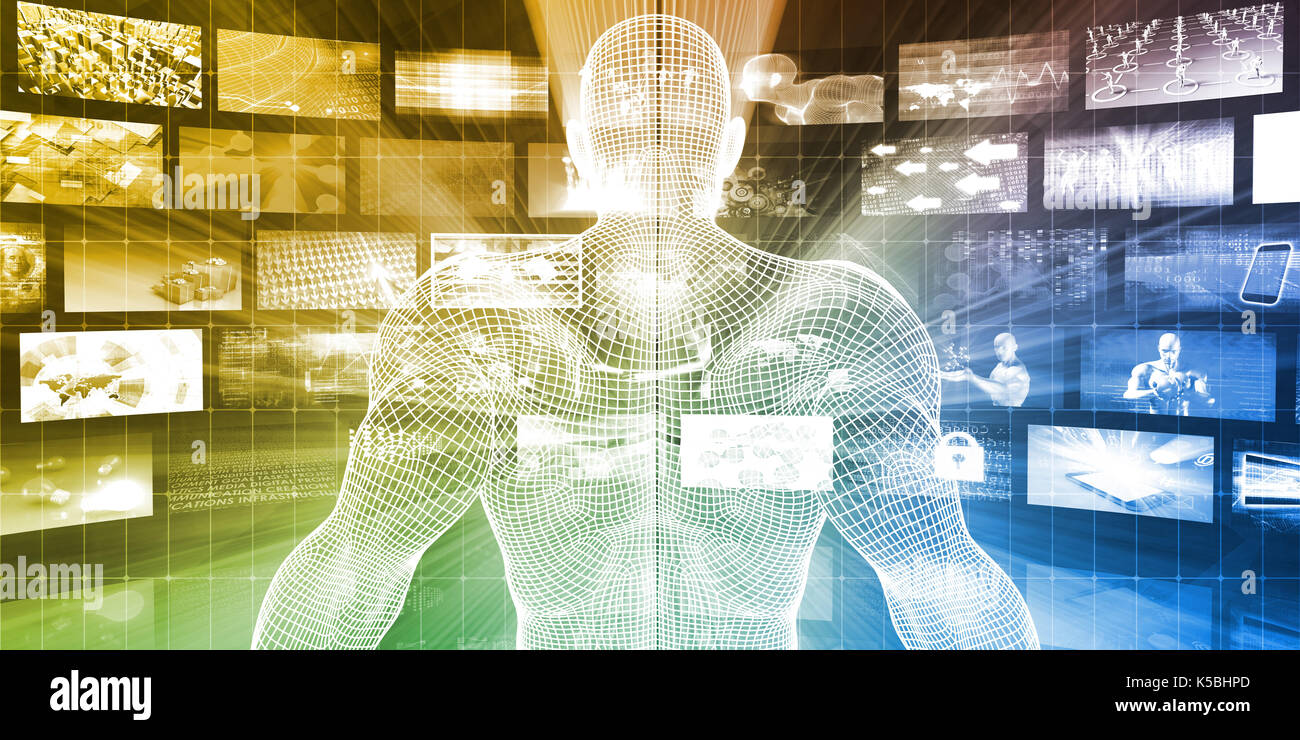 Digital Marketing with Access to Targeted Ads Concept Stock Photo - Alamy