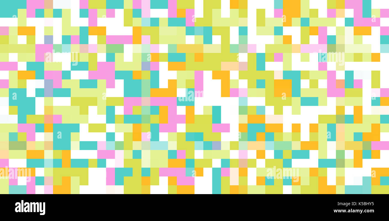 Seamless Website Background With Cube Squares Art Stock Photo - Alamy