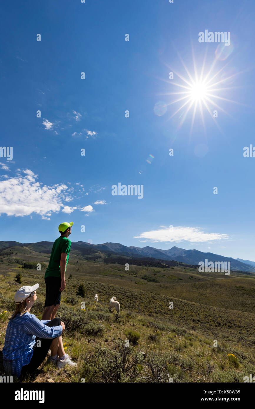 People watching solar eclipse hi-res stock photography and images - Alamy