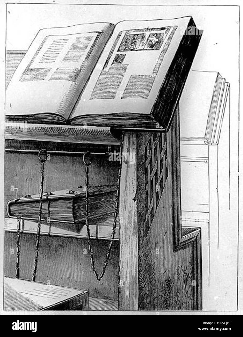 Chained Books High Resolution Stock Photography and Images - Alamy