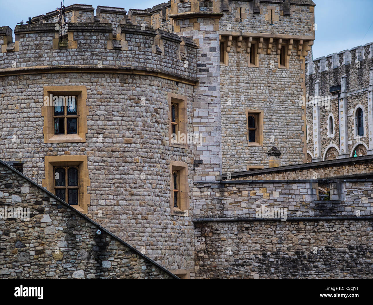 The famous Tower of London - important landmark in the city Stock Photo ...
