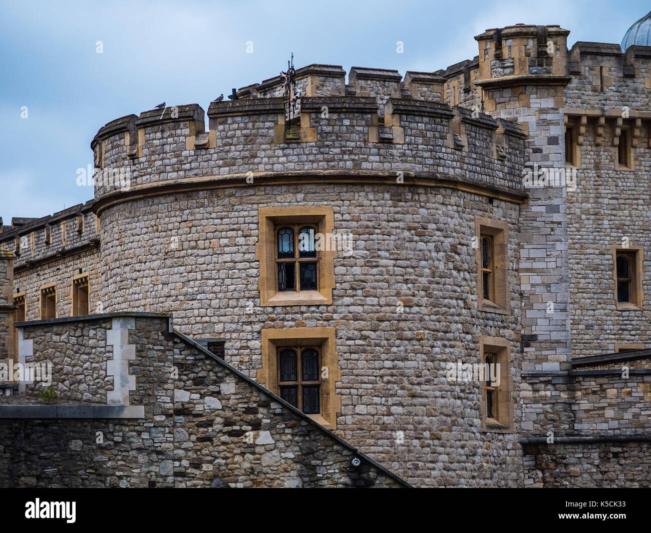 The famous Tower of London - important landmark in the city Stock Photo ...
