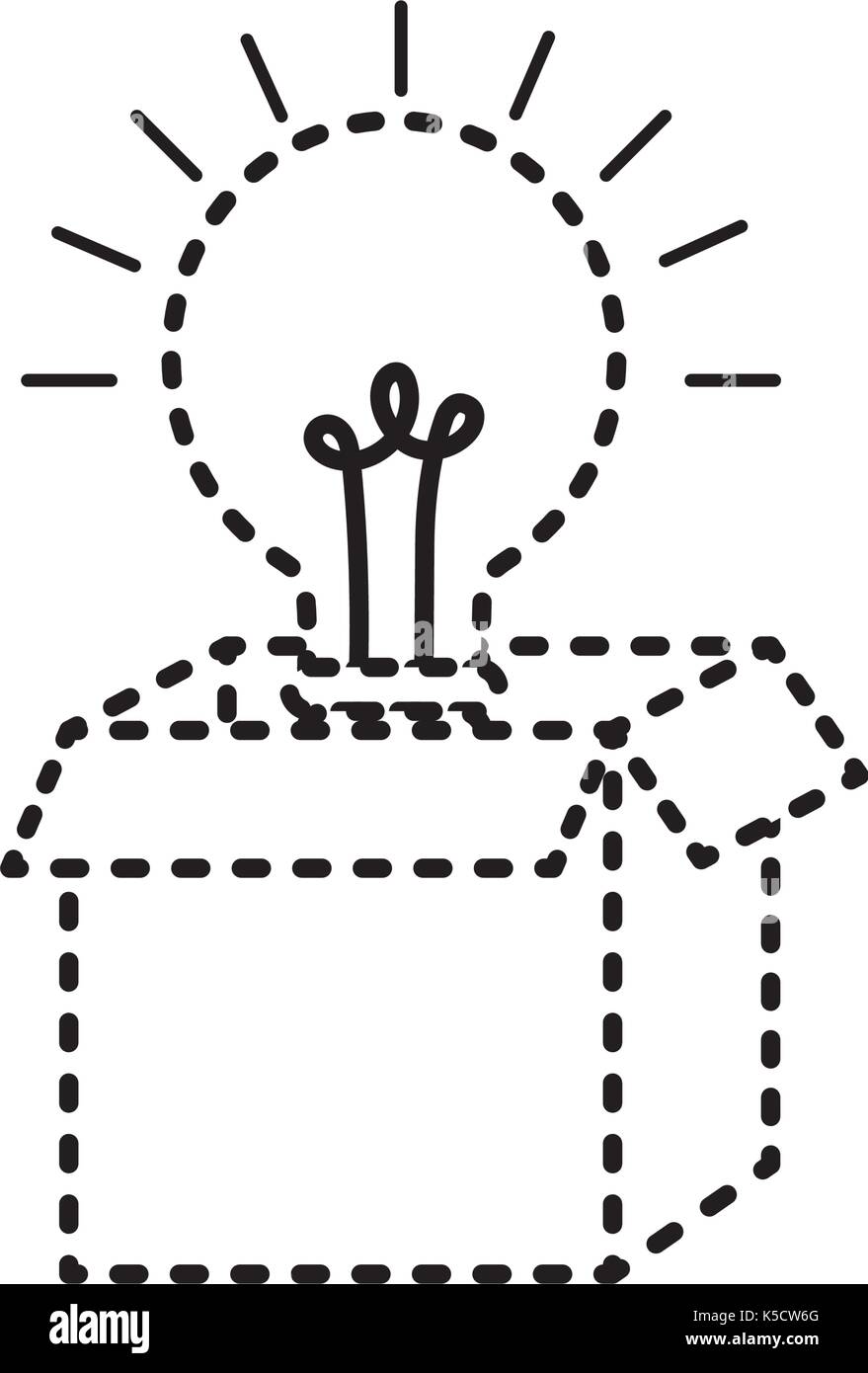 Open electrical box Stock Vector Images - Alamy