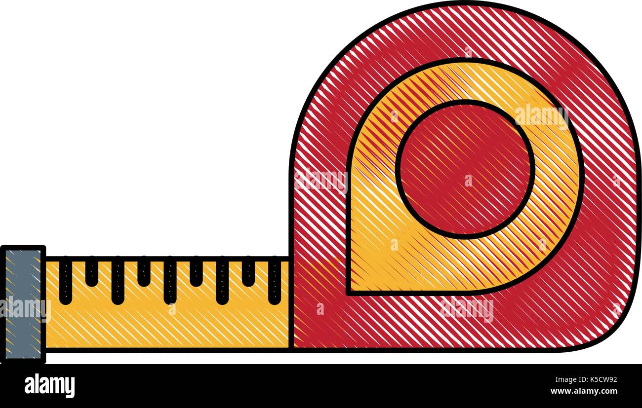 measuring tape tool icon image Stock Vector Image & Art - Alamy