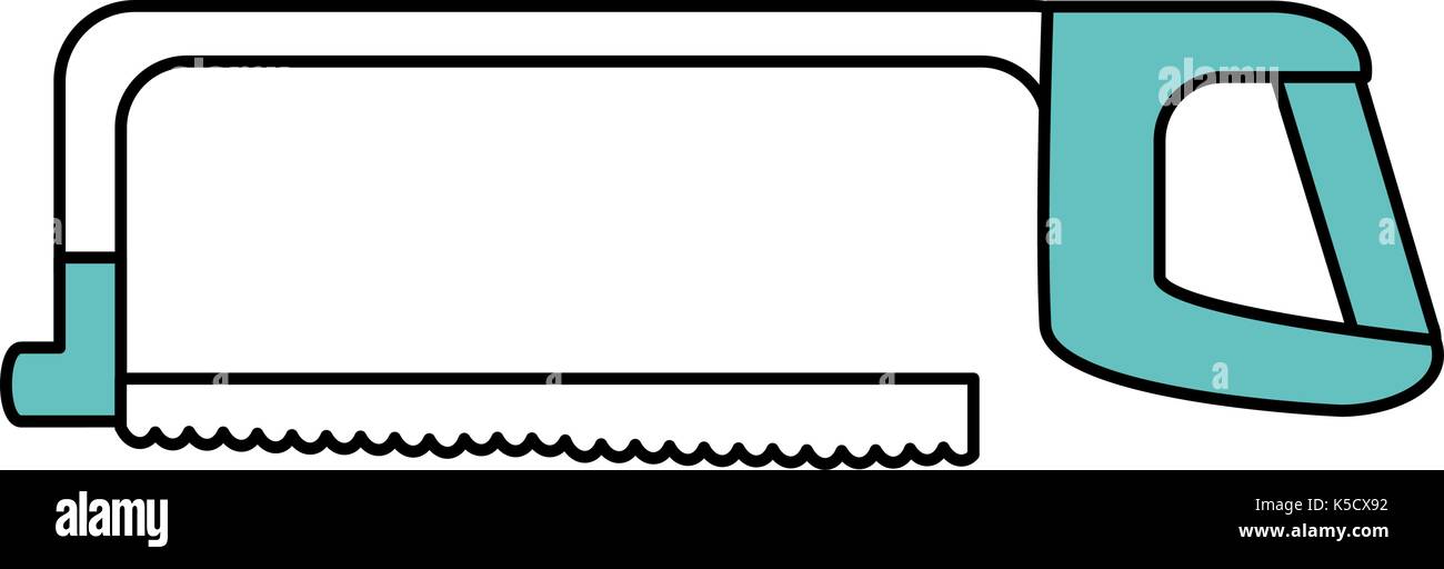 hack saw tool icon image Stock Vector Image & Art - Alamy