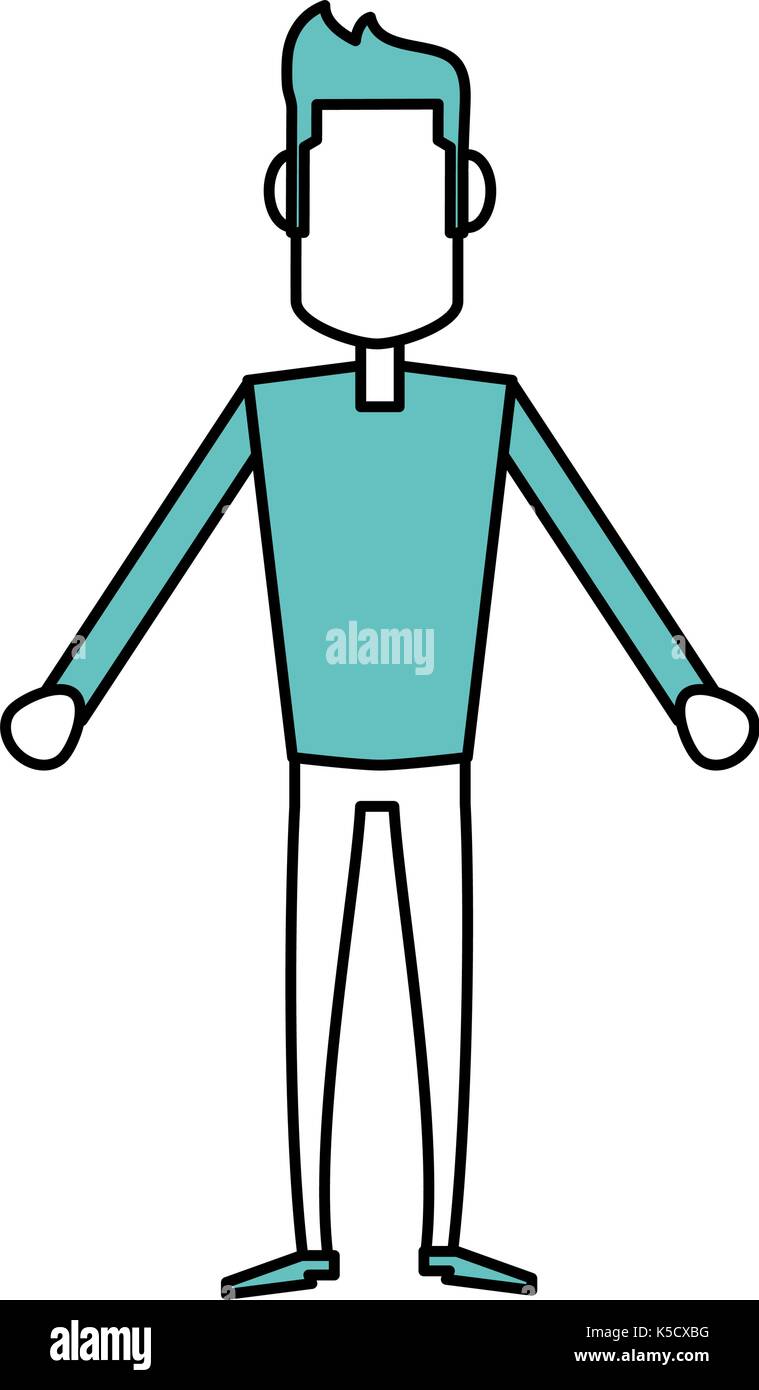 Man faceless cartoon Stock Vector Image & Art - Alamy