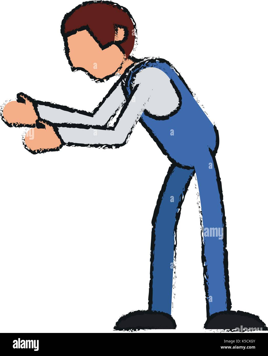 Mechanic worker cartoon Stock Vector Image & Art - Alamy