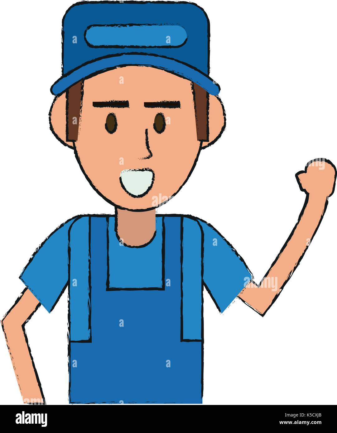 Mechanic worker cartoon Stock Vector Image & Art - Alamy